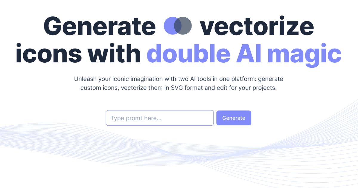 Artificial Intelligence icon generator
